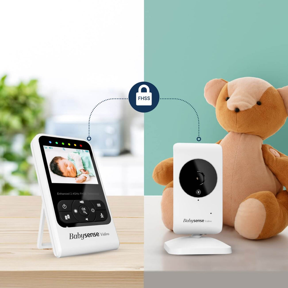 Babysense 7 & V24R Bundle: Compact Baby Monitor with Camera & Movement ...