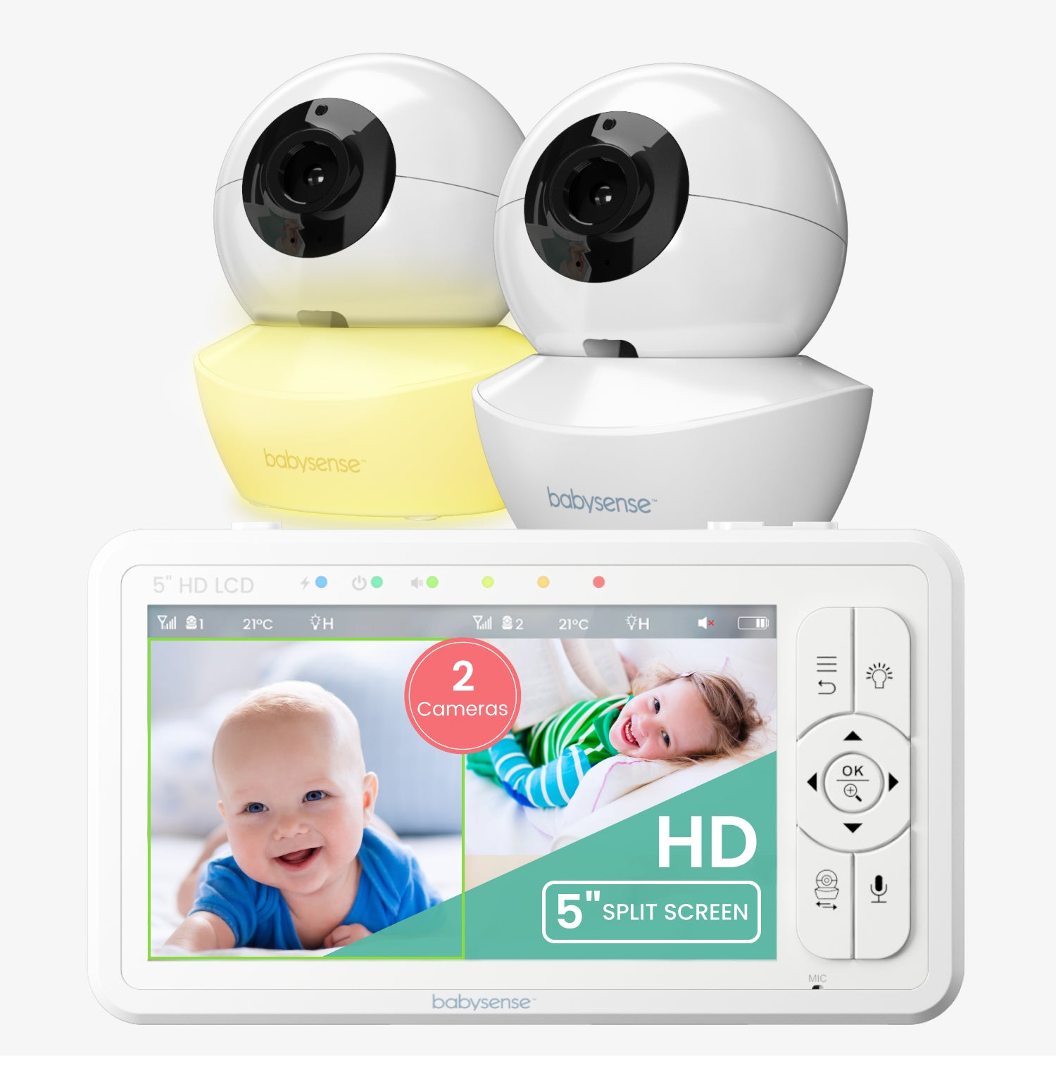 Best Baby Monitors With Cameras For 24/7 Safety | Babysense UK